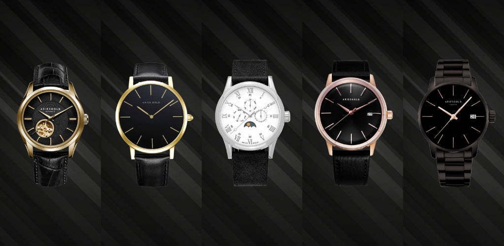 Aries Gold watch for black tie events – H2 Hub