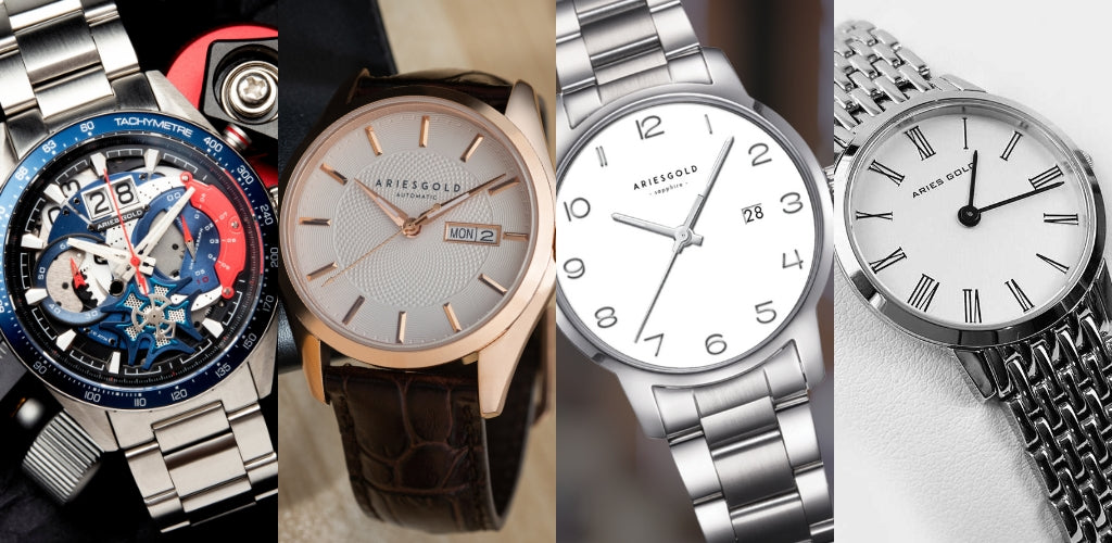 Aries Gold watch for weddings – H2 Hub
