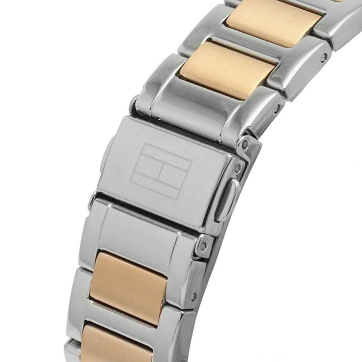 Tommy Hilfiger Chronograph Two-Tone Stainless Steel Strap Women Watch ...