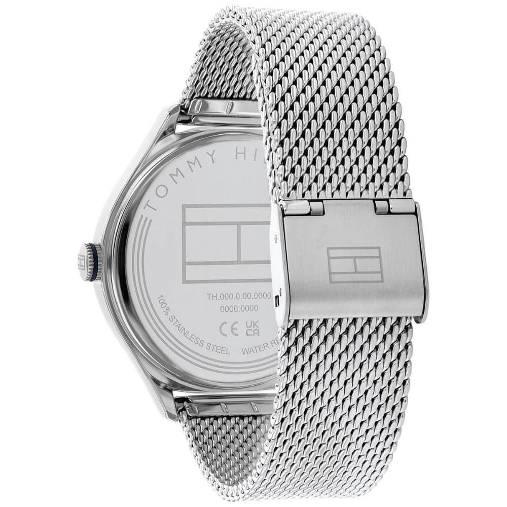 Tommy Hilfiger Chronograph Silver Milanese Strap Women Watch 1782654 ...