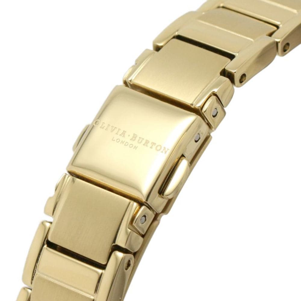 Olivia Burton Belgrave Nude and Gold Stainless Steel Women Watch 24000 ...