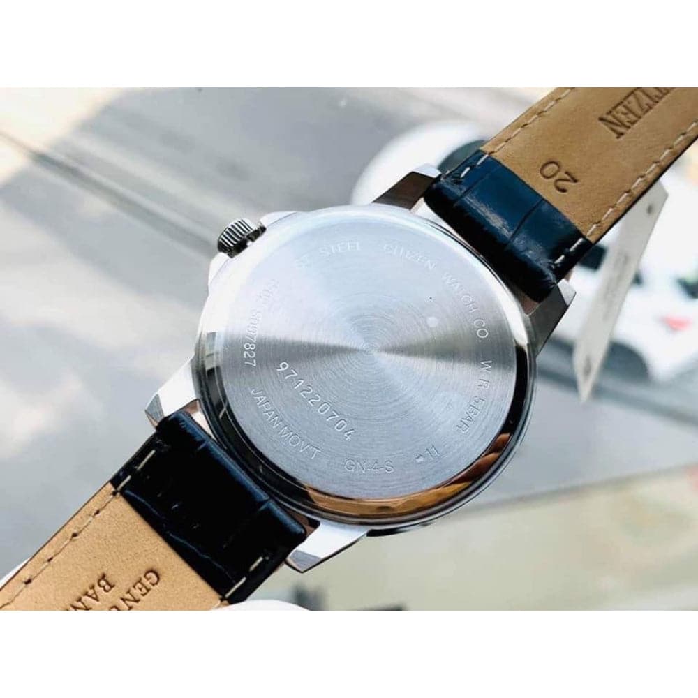Citizen Black Dial Leather Strap Men Watch BF2011-01E – H2 Hub