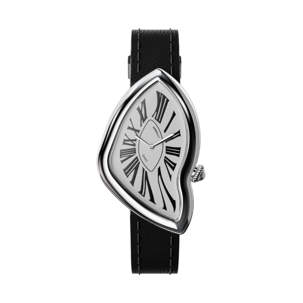 Cronus Art Fashion Series Time Warp Black Strap Women's Watch - Cyber ...