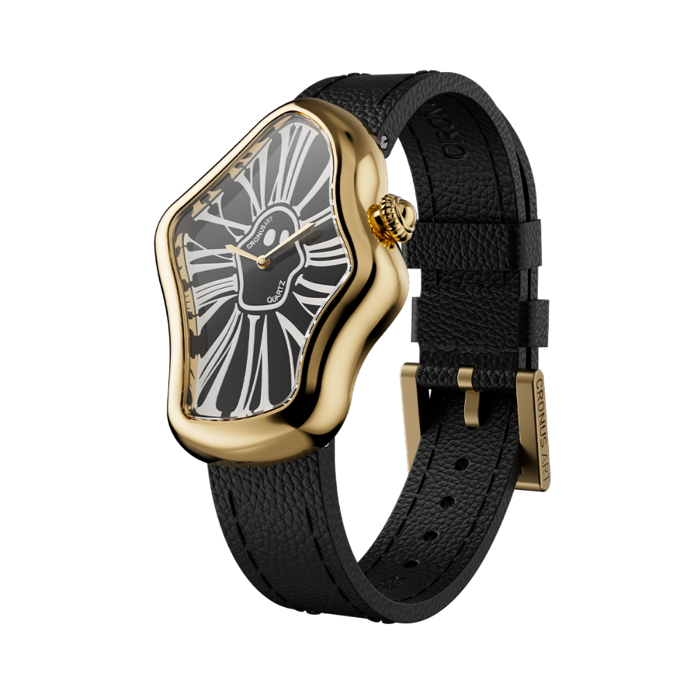 Cronus Art Fashion Series Phantom Black Strap Women's Watch - Castle G ...