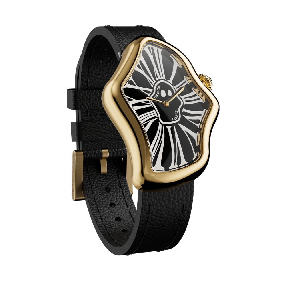 Cronus Art Fashion Series Phantom Black Strap Women's Watch - Castle G ...