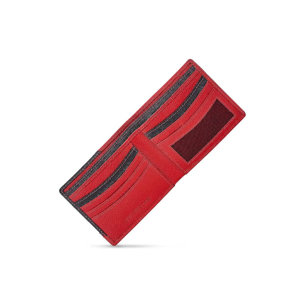 Ducati Wallet Corse Red Genuine Leather for Men DTLGW2200302 – H2 Hub