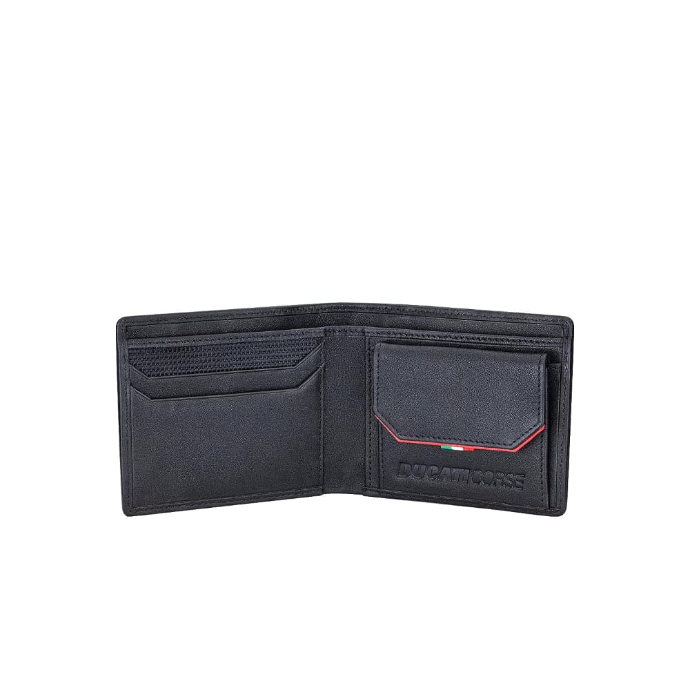 Ducati Wallet Corse Blue Genuine Leather For Men DTLUG2000303 – H2 Hub