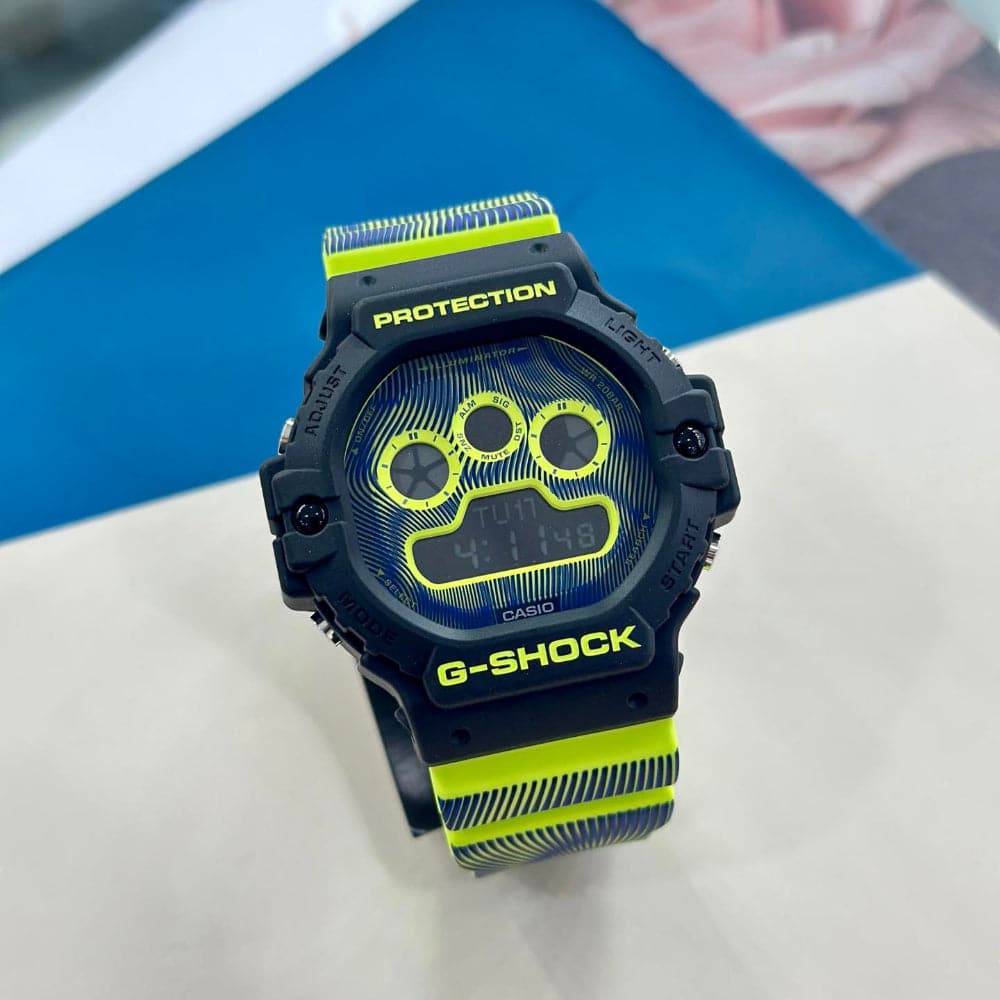 Casio G-Shock Digital Green Resin Strap Men Watch DW-5900TD-9DR-P – H2 Hub