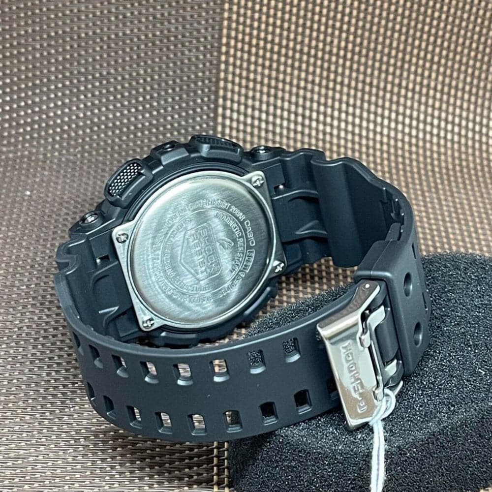 Casio G-Shock Blue Dial Resin Strap Men Watch GA-100BP-1ADR – H2 Hub