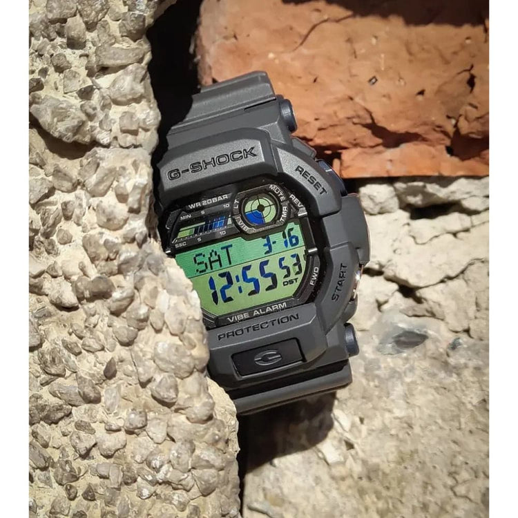 Casio G-Shock Digital Black Resin Strap Men Watch GD-350-8DR-P – H2 Hub