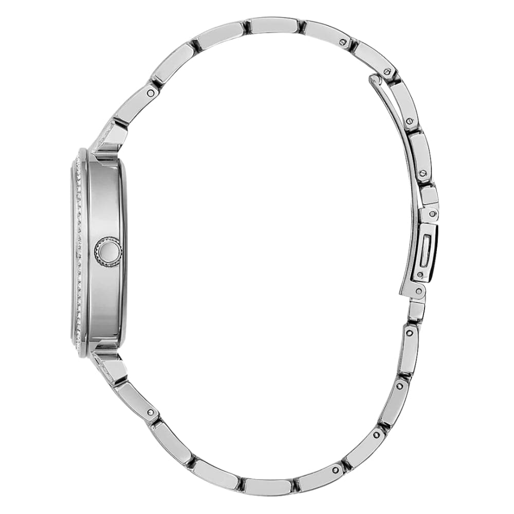 Guess Analog Silver Dial Stainless Steel Strap Women Watch GW0528L1 ...