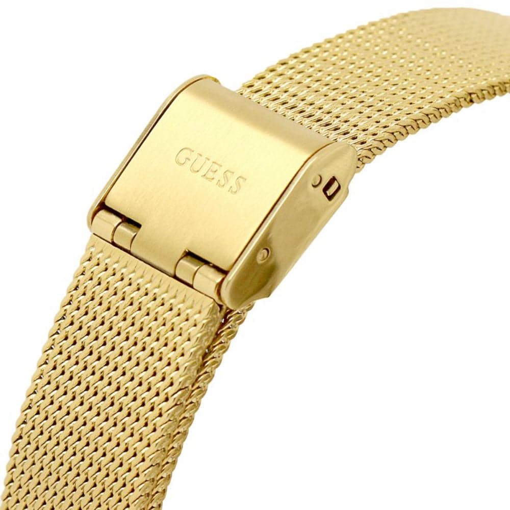 Guess Melody Dames Horloge Gold Tone Mesh Women's Watch GW0534L2 – H2 Hub