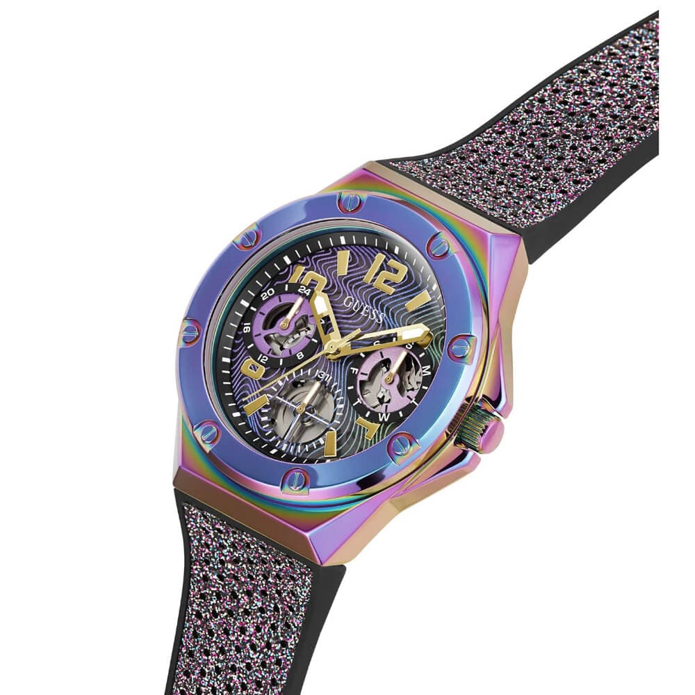 Guess Chronograph Multicolo Silicone Strap Women Watch GW0620L4 – H2 Hub