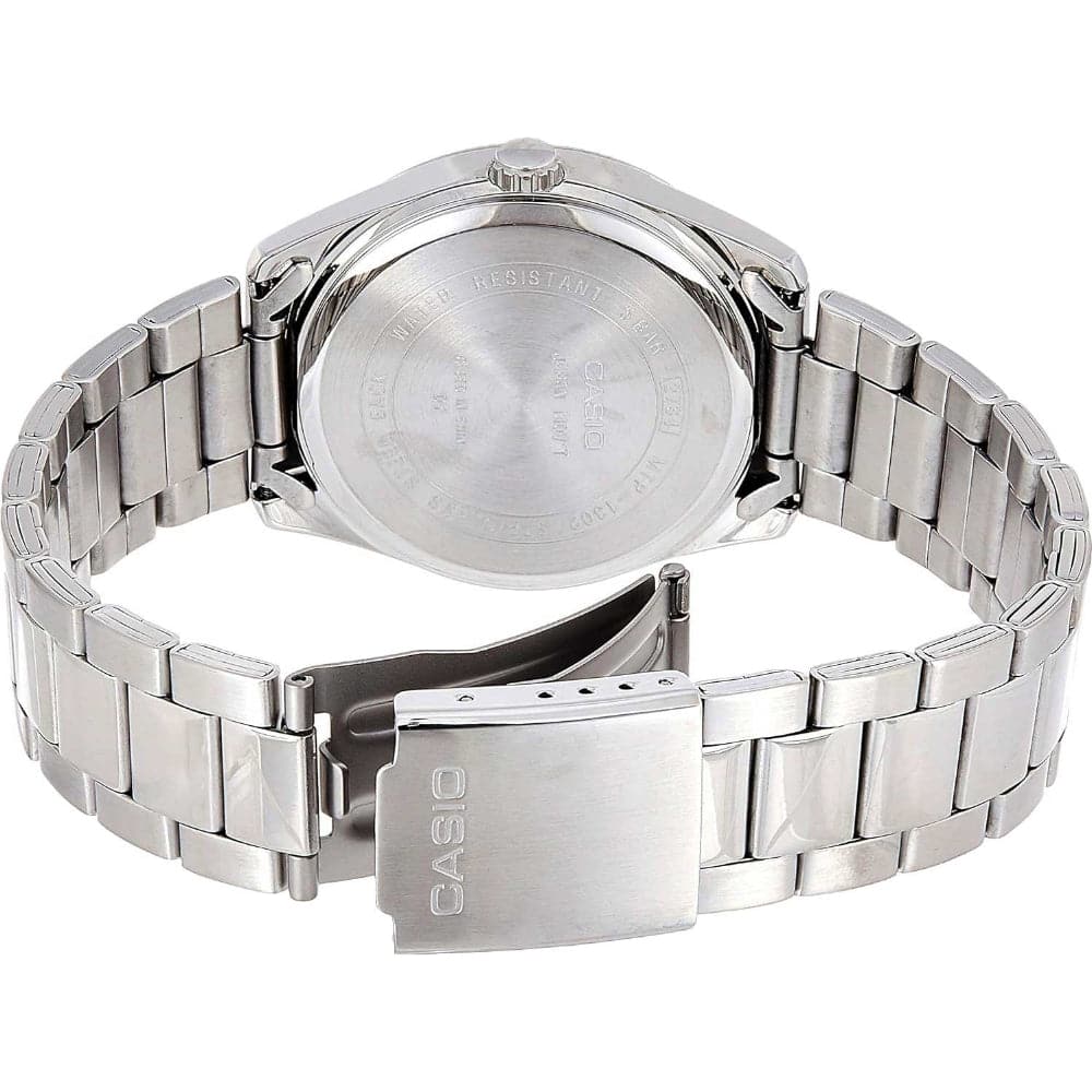 Casio General Silver Dial Stainless Steel Strap Unisex Watch MTP-1302D ...