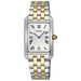 Seiko White Dial Two-Tone Stainless Steel Strap Women Watch SWR087P1 ...