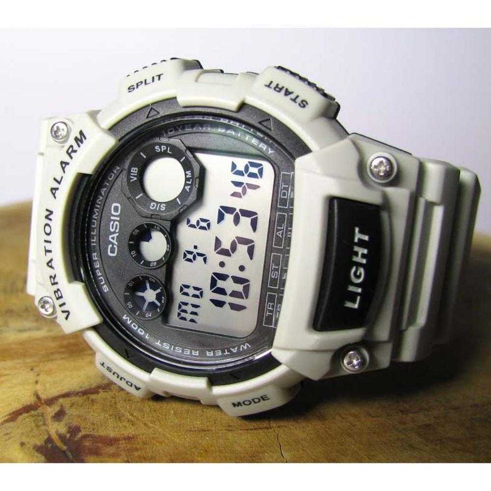 Casio General Digital White Resin Strap Men Watch W-735H-8A2VDF-P – H2 Hub