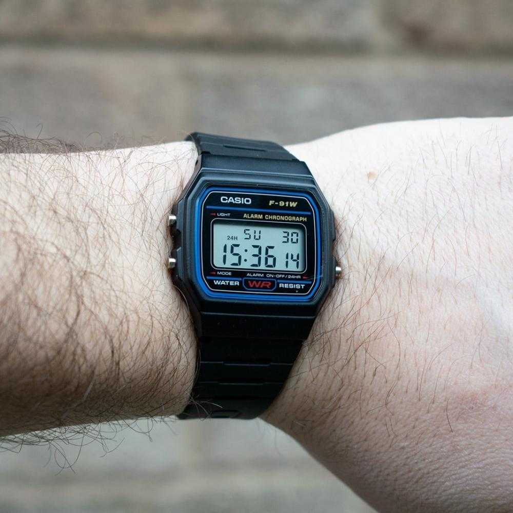 CASIO GENERAL F-91W-1DG UNISEX'S WATCH – H2 Hub