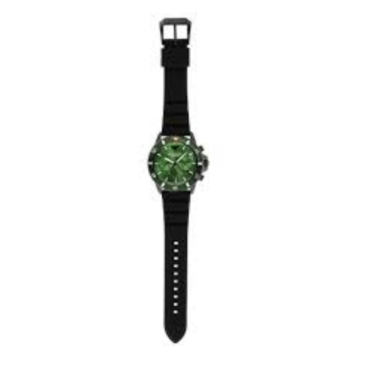 Emporio Armani Green Dial Black Silicon Strap Men Watch AR11463 – H2 Hub