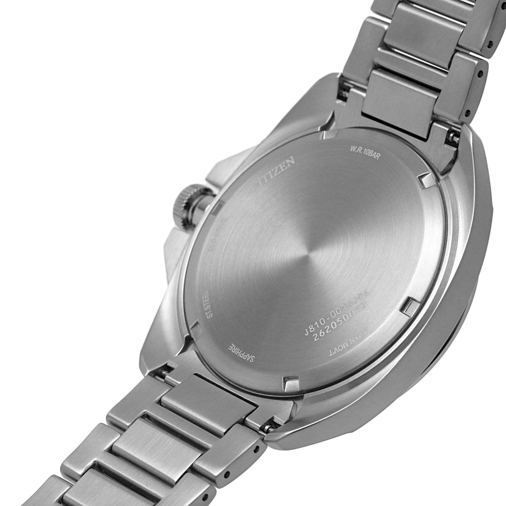 CITIZEN ECO-DRIVE BLACK DIAL STAINLESS STEEL MEN WATCH AW1720-51E – H2 Hub