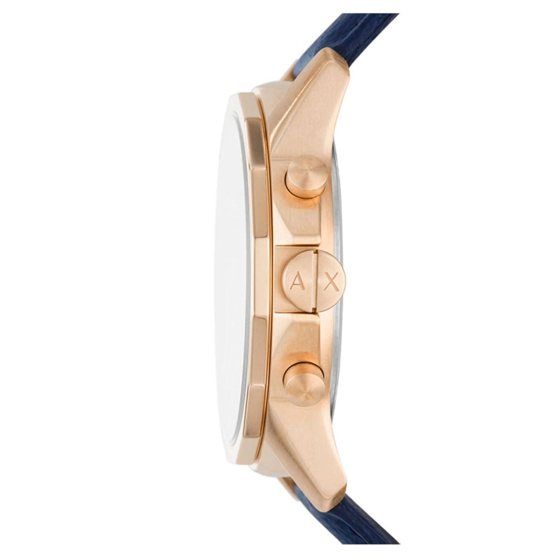 ARMANI EXCHANGE CHRONOGRAPH BLUE LEATHER MEN'S WATCH AX1723 – H2 Hub