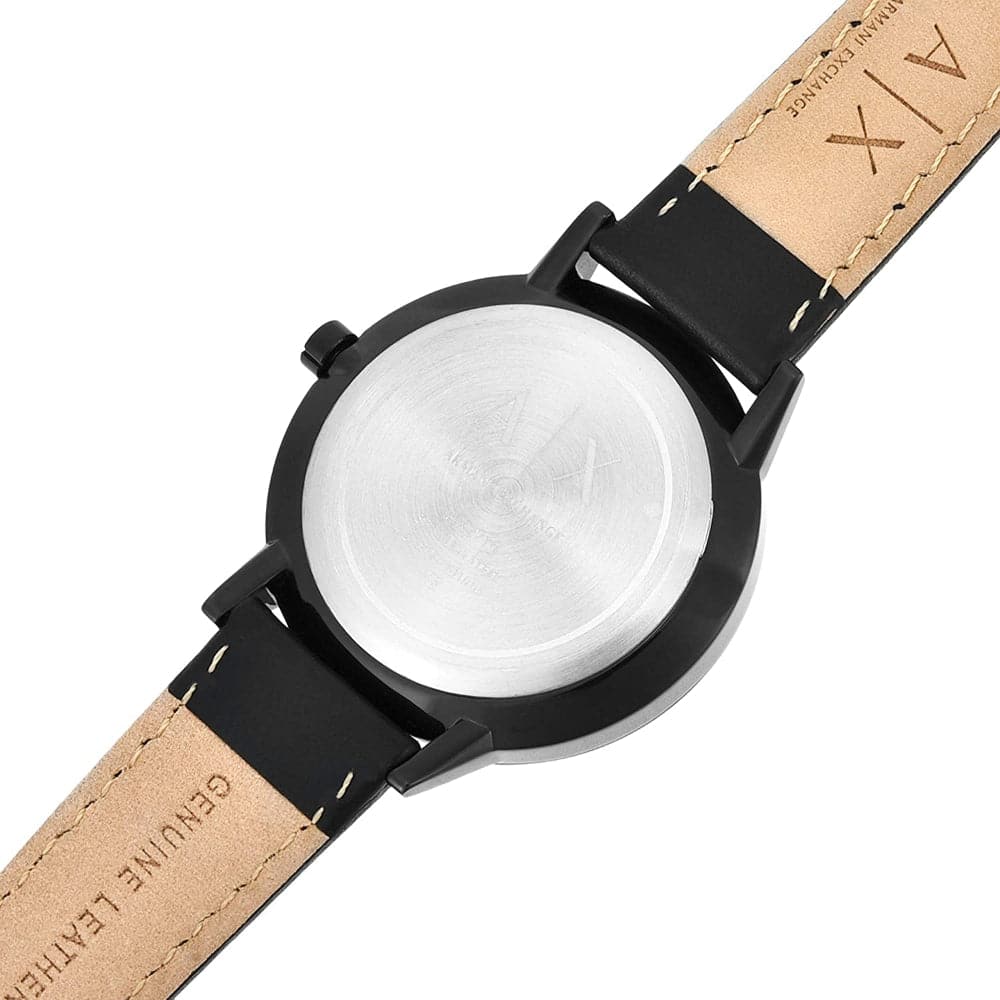 ARMANI EXCHANGE AX2719 BLACK LEATHER MEN'S WATCH – H2 Hub