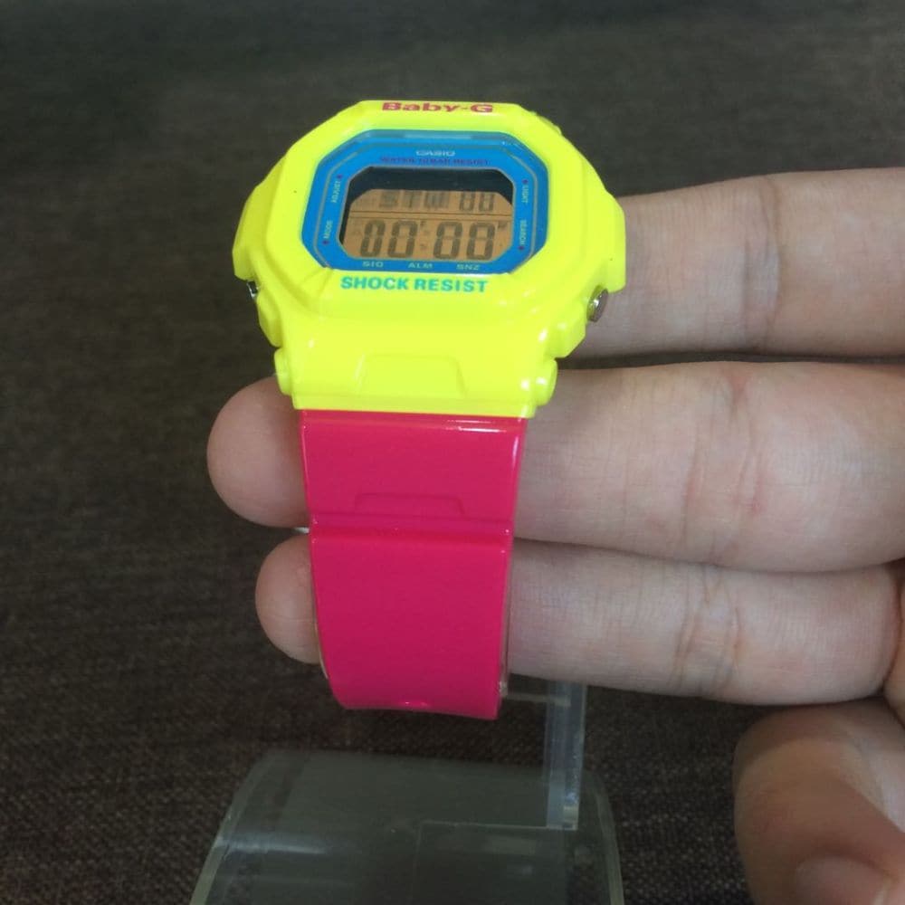 CASIO BABY-G BG-5607-9DR DIGITAL QUARTZ RAINBOW RESIN WOMEN'S WATCH ...