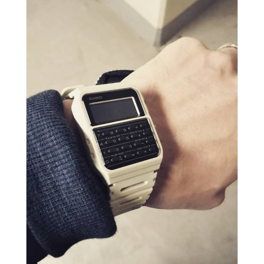 CASIO GENERAL CA-53WF-8BDF-P DATA BANK UNISEX WATCH – H2 Hub