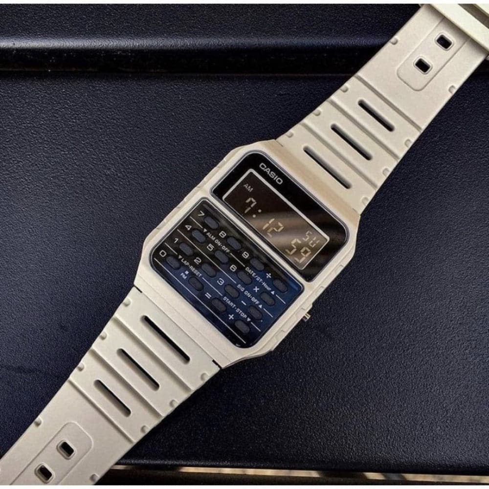 CASIO GENERAL CA-53WF-8BDF-P DATA BANK UNISEX WATCH – H2 Hub