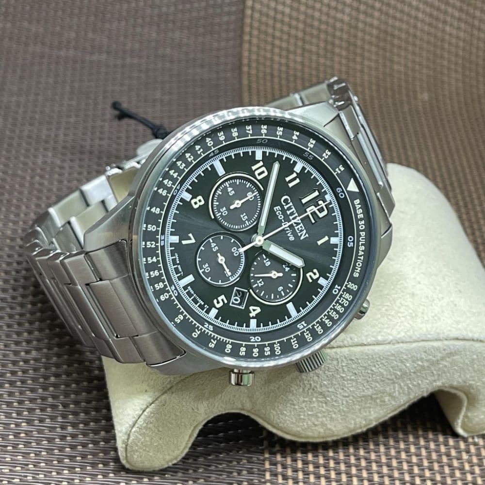 CITIZEN CA4500-83E ECO-DRIVE CHRONOGRAPH STAINLESS STEEL MEN'S WATCH ...