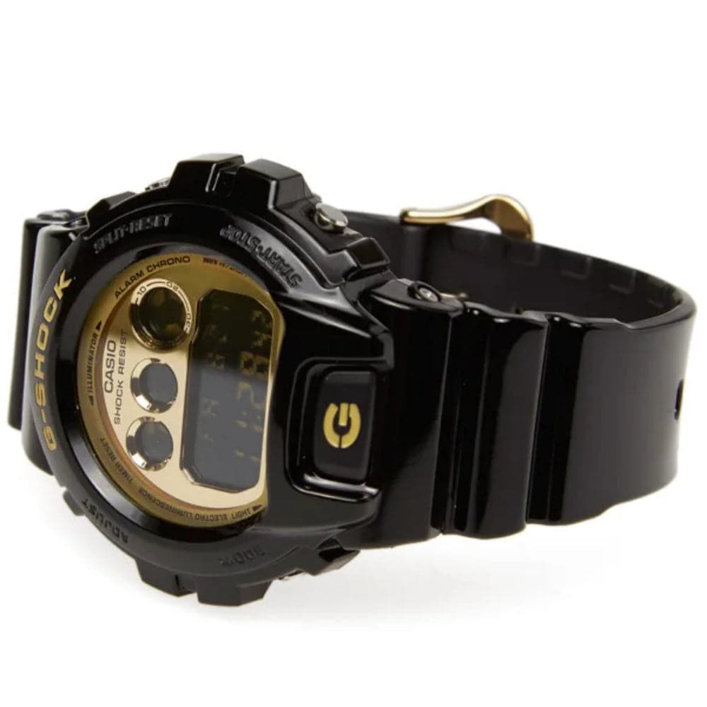 CASIO G-SHOCK DW-6900CB-1DS-P DIGITAL QUARTZ BLACK RESIN MEN'S WATCH ...