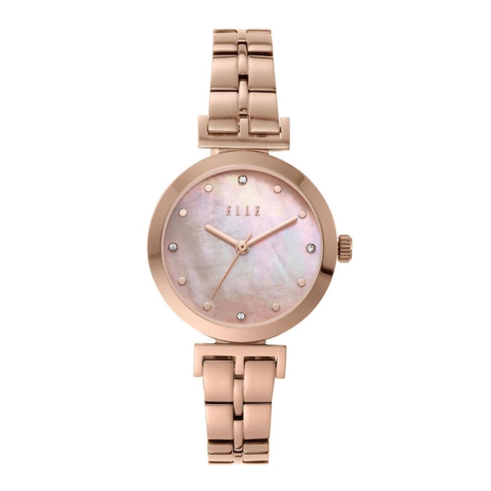 ELLE ELL21011 ROSE GOLD STAINLESS STEEL WOMEN'S WATCH – H2 Hub