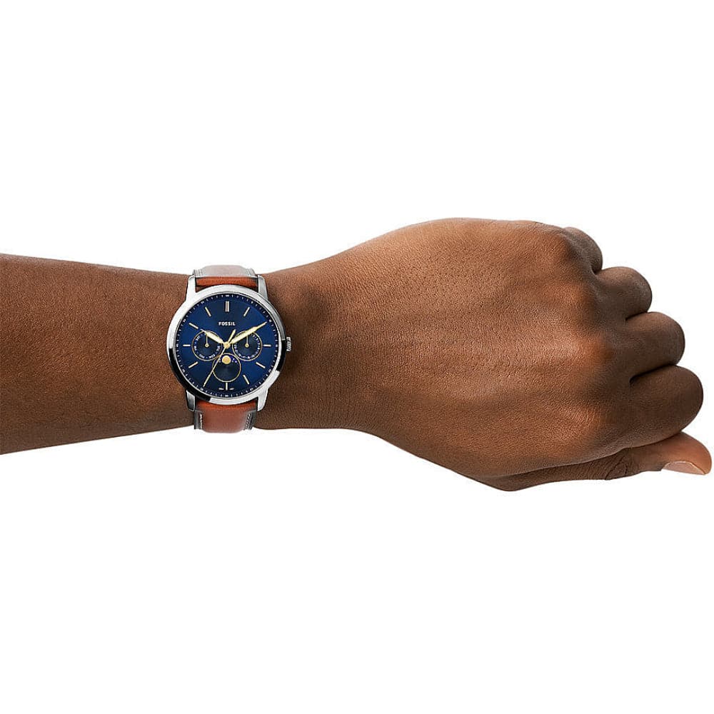 FOSSIL NEUTRA FS5903 BROWN LEATHER MEN WATCH – H2 Hub
