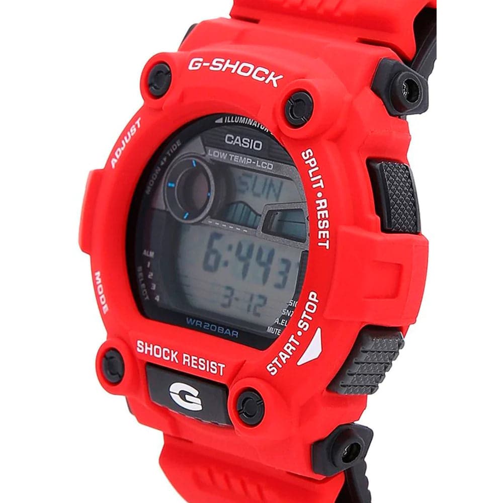 Casio G Shock G 7900a 4dr Digital Quartz Red Resin Mens Watch H2 Hub