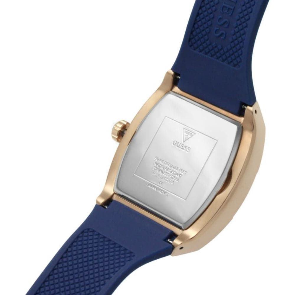 GUESS GW0202G4 GOLD TONE CASE BLUE GENUINE WOMEN'S WATCH – H2 Hub