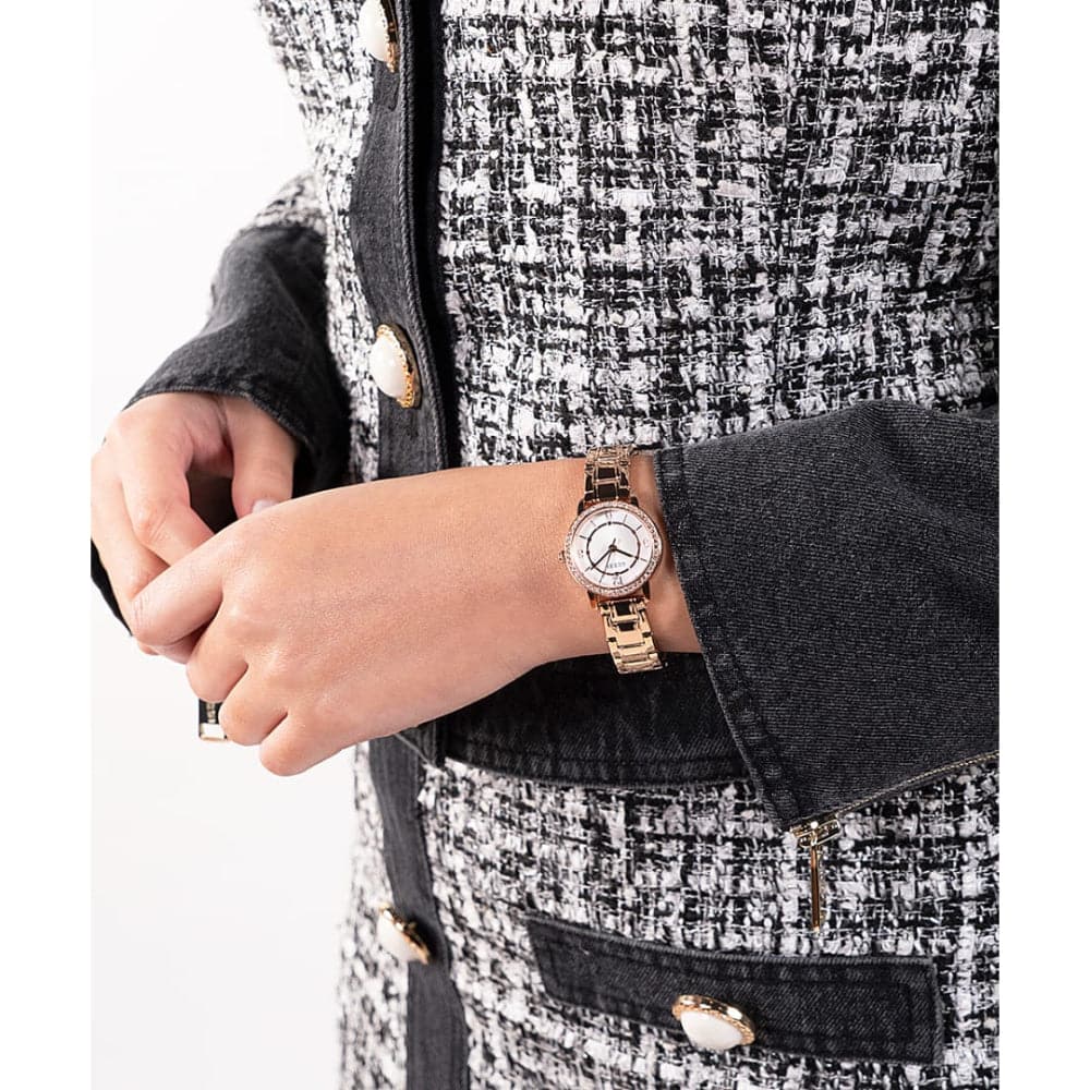 GUESS ROSE GOLD STAINLESS STEEL WOMEN'S WATCH GW0468L3 – H2 Hub