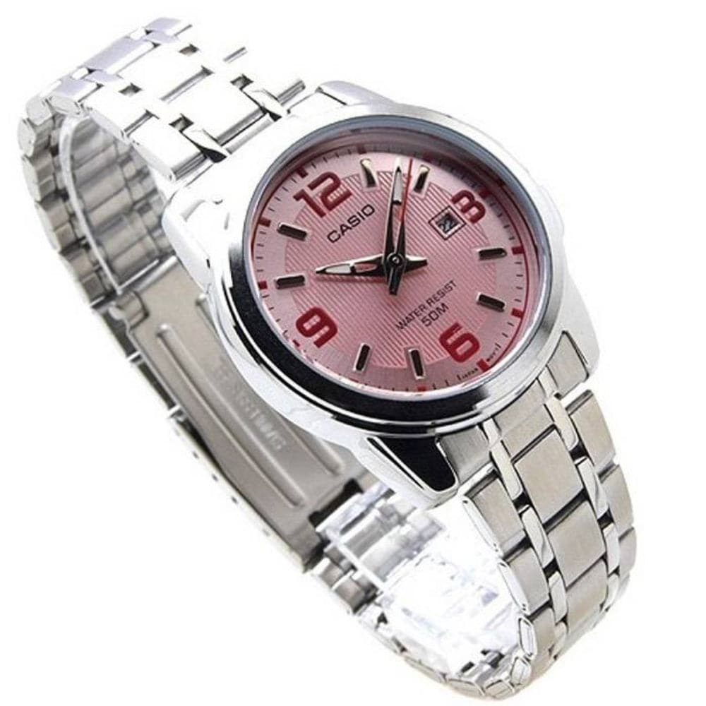 CASIO GENERAL LTP-1314D-5AVDF-P ENTICER ANALOG WOMEN'S WATCH – H2 Hub