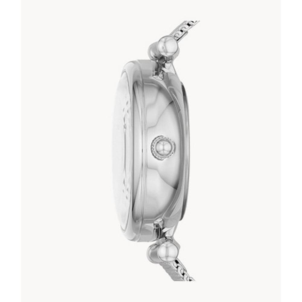 Fossil Carlie Mini Automatic Stainless Steel Mesh Womens Watch Me3189