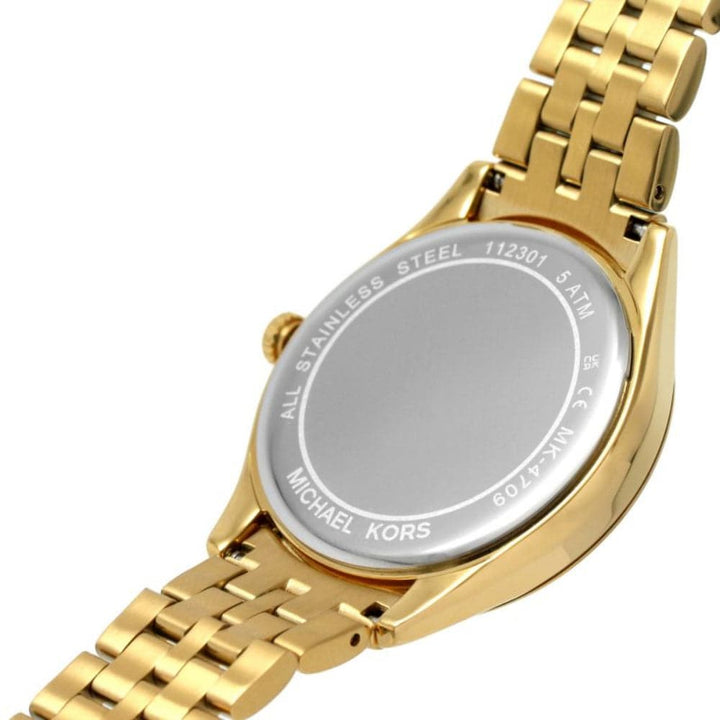 Michael Kors Gold Dial Stainless Steel Strap Women Watch MK4709 – H2 Hub