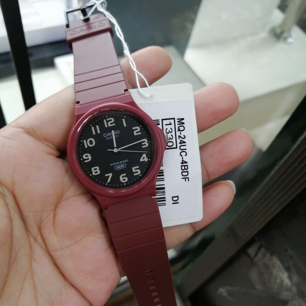 CASIO CLASSIC MQ-24UC-4BDF RED RESIN CASUAL MEN WATCH – H2 Hub