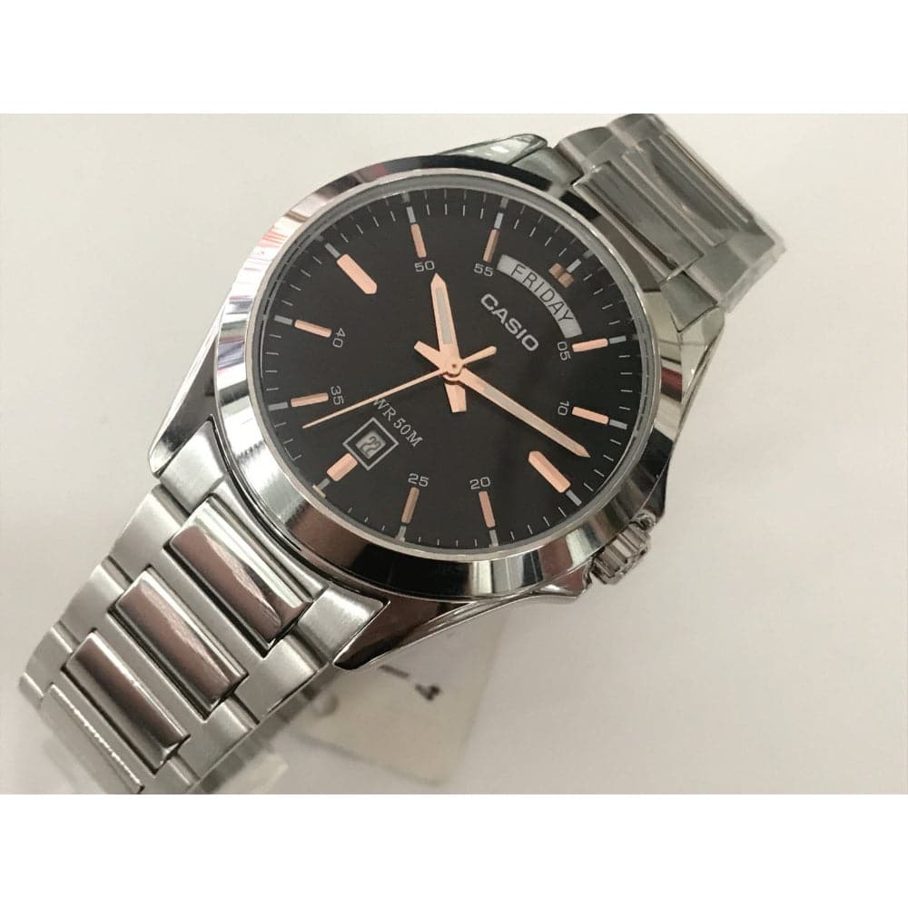 CASIO GENERAL MTP-1370D-1A2VDF-P ANALOG MEN WATCH – H2 Hub