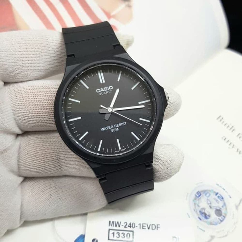 CASIO GENERAL MW-240-1EVDF-P MEN WATCH – H2 Hub