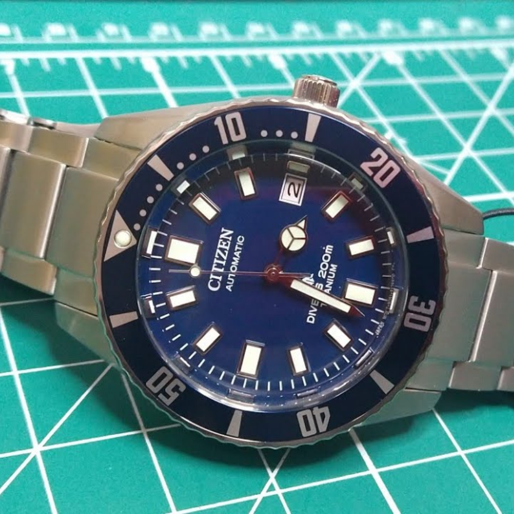 CITIZEN PROMASTER MARINE MECHANICAL DIVER NB6021-68L MEN'S WATCH – H2 Hub