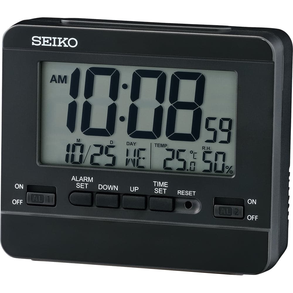 SEIKO DIGITAL QHL086KL STANDING & WALL CLOCK – H2 Hub
