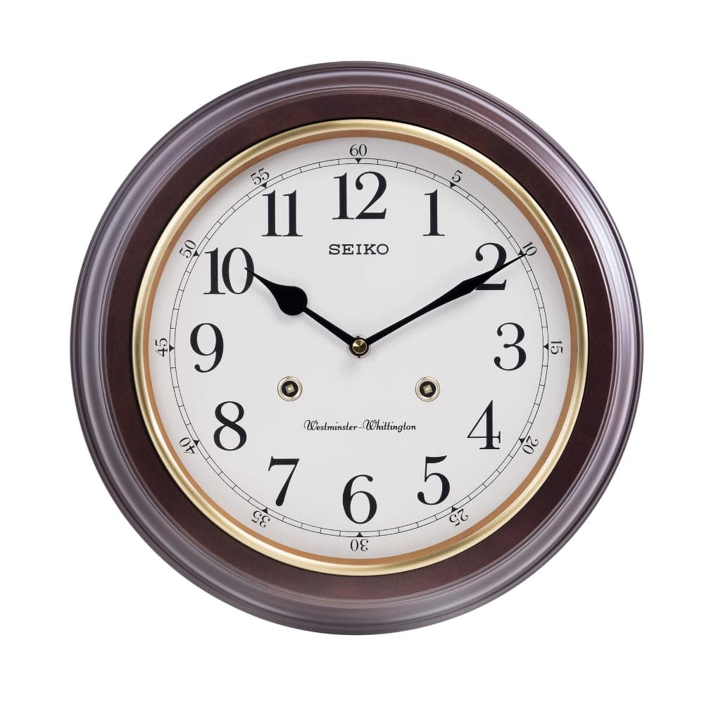 SEIKO QXH202Z ROUND WALL CLOCK – H2 Hub