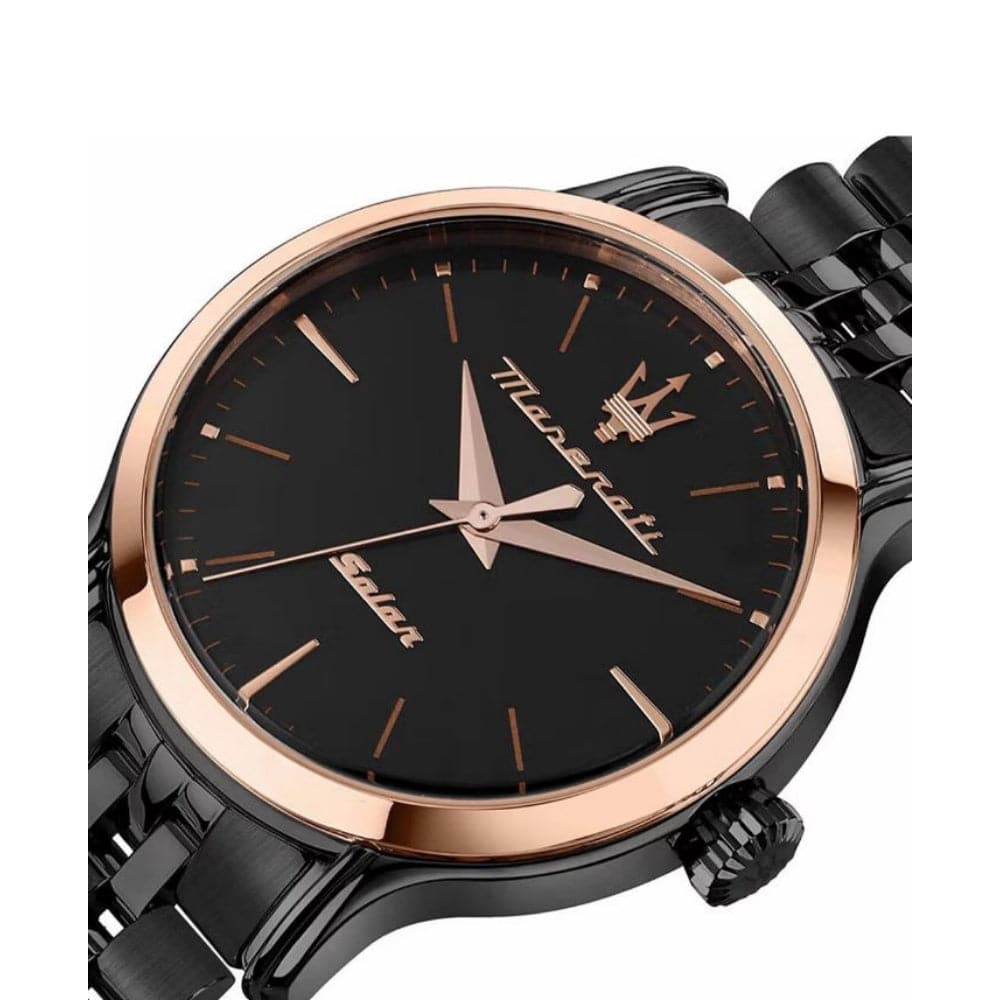 Maserati Epoca Black Dial And Stainless Steel Strap Women Watch R88531 ...