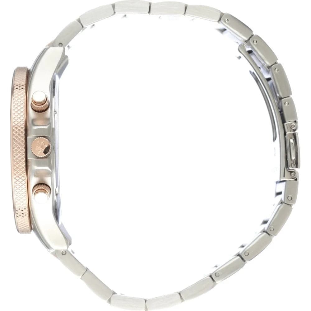 MASERATI R8873640002 BLACK DIAL STAINLESS STEEL MEN WATCH – H2 Hub