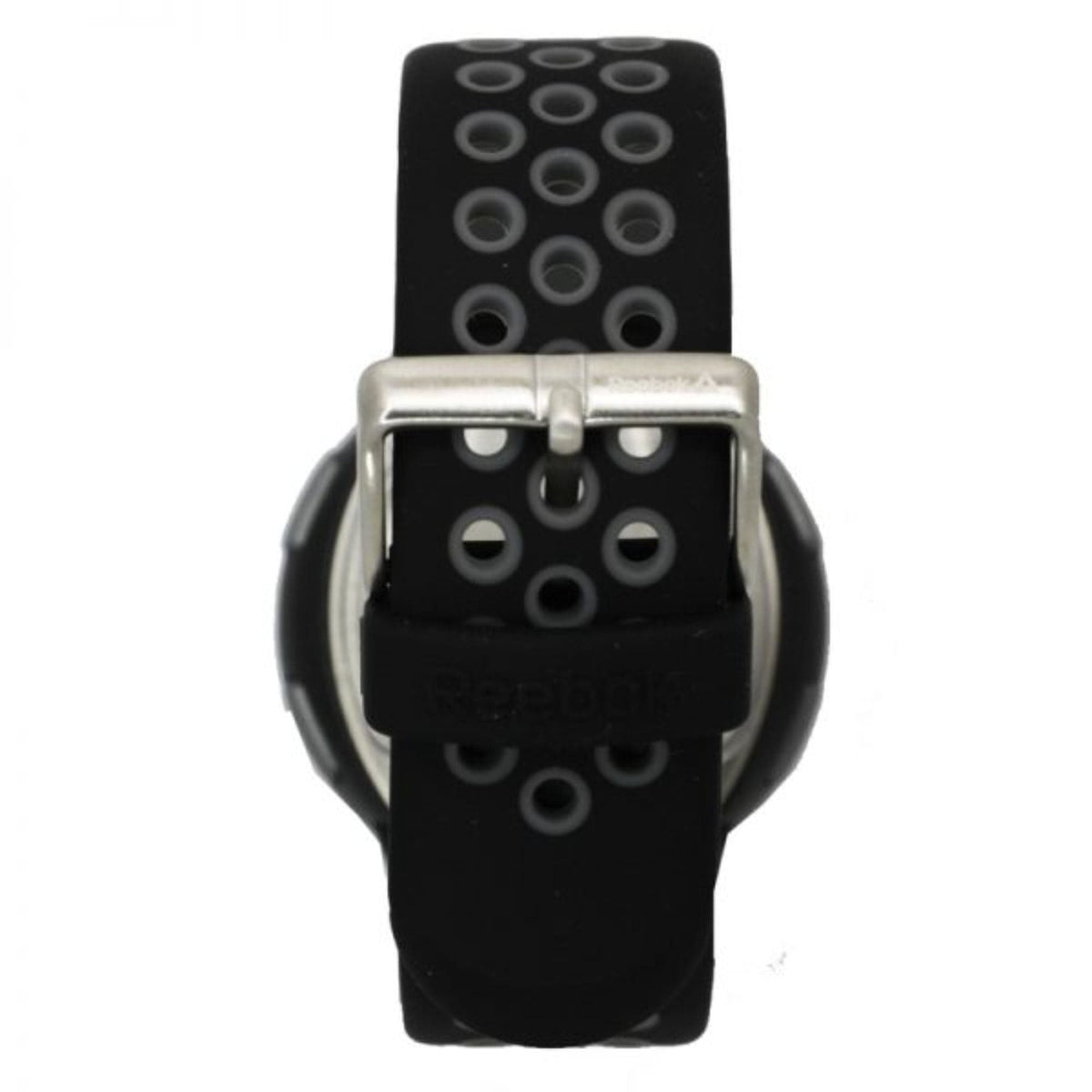 REEBOK RD-DUR-G9-PBIB-BA DIGITAL GRAY DIAL BLACK SILICON UNISEX WATCH ...