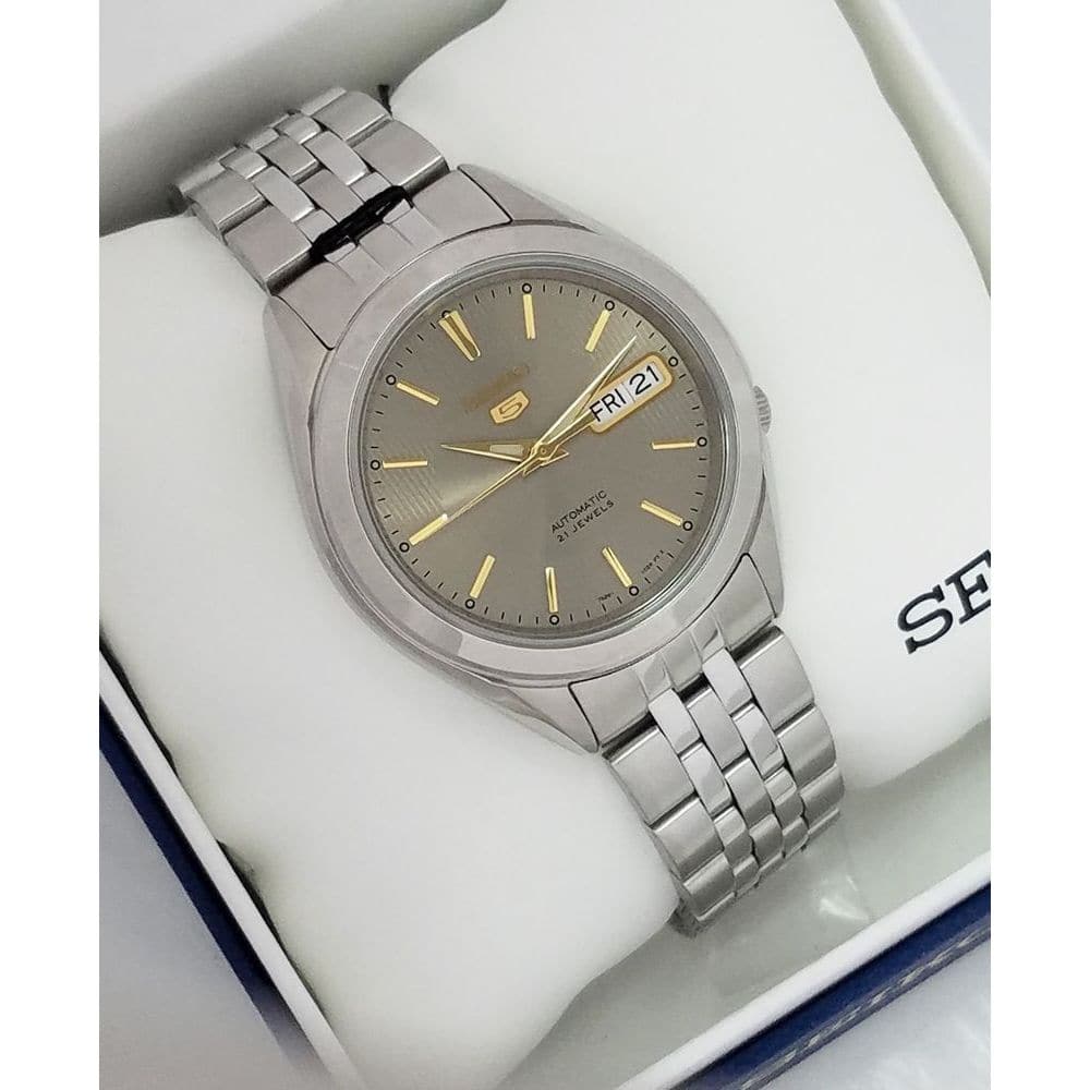 Seiko 5 Stainless Steel Strap Men's Watch SNKL19K1 – H2 Hub