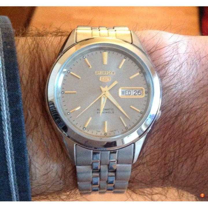 Seiko 5 Stainless Steel Strap Men's Watch SNKL19K1 – H2 Hub