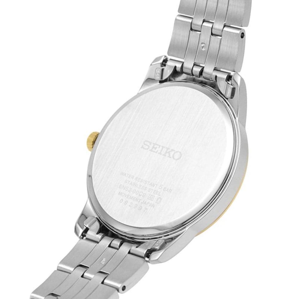 SEIKO SUR402P1 TWO-TONE STAINLESS STEEL MEN WATCH – H2 Hub